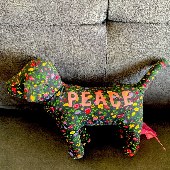 PINK Victoria's Secret | Toys | Victoria Secret Pink Mini Dog Plush 9 ...